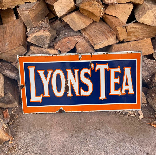 The British Metal Signs Company / Lyons Tea Metal Wall Sign / Mint Tea ...